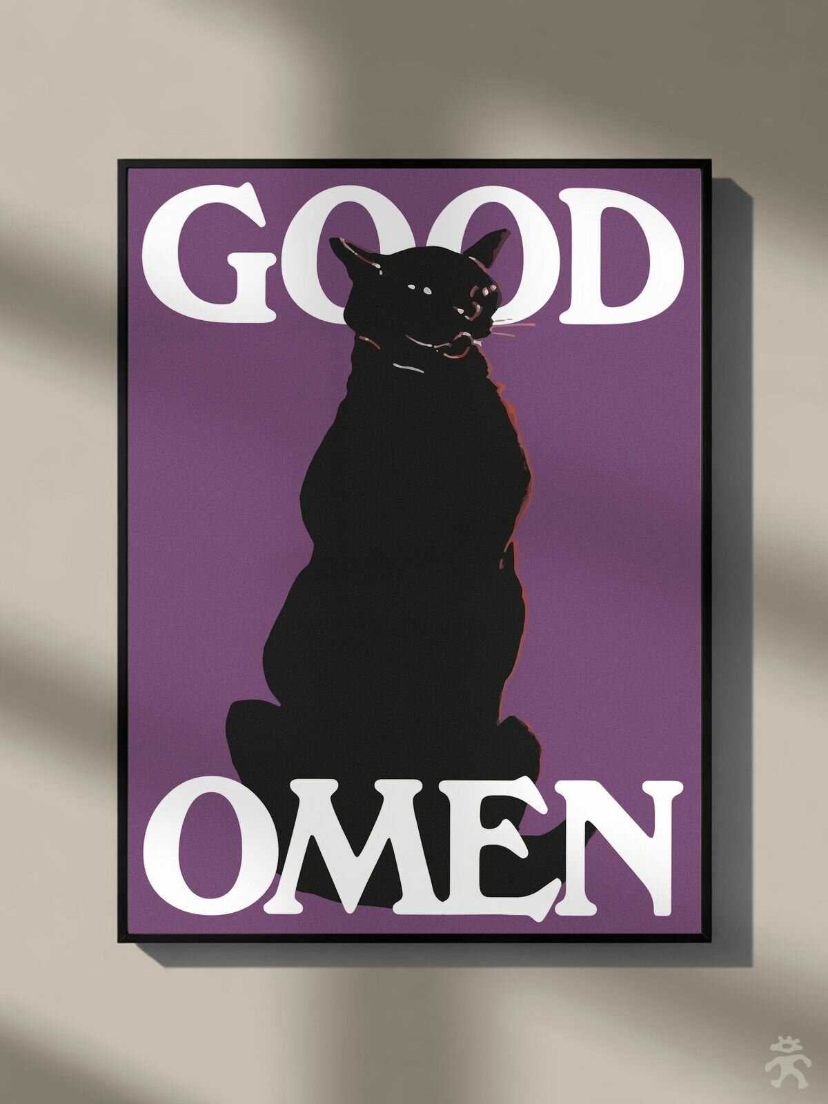 Интерьерный постер "Good Omen" в стиле pinterest, 30x40 см — фото 1