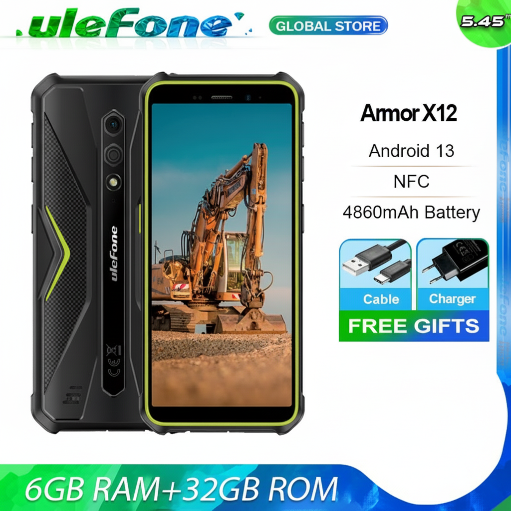 Смартфон Ulefone Armor X12, 3/32ГБ — фото 1