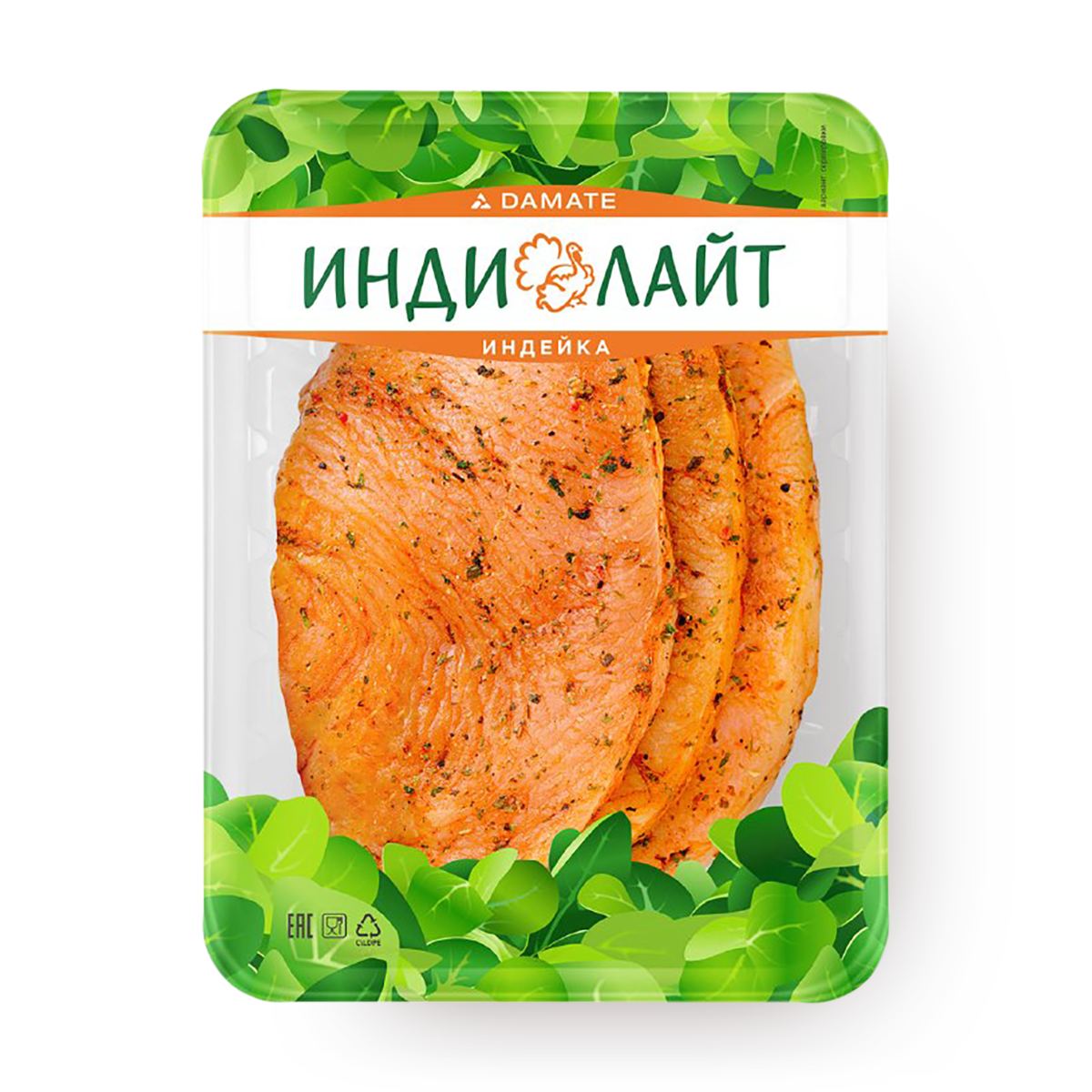 Стейк-Экспресс из филе грудки индейки «Индилайт» в пряных специях