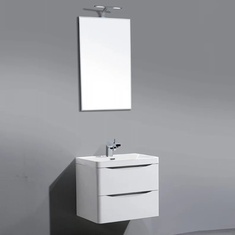 Мебель для ванной комнаты BelBagno Ancona-N 60 bianco lucido подвесная