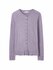 Кардиган Tory Burch Silk cardigan, размер S, purple