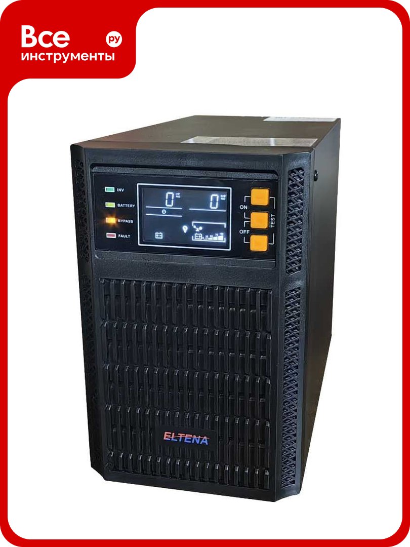 Источник бесперебойного питания ELTENA 1000Вт, внешние АКБ 36В Monolith B1000LT