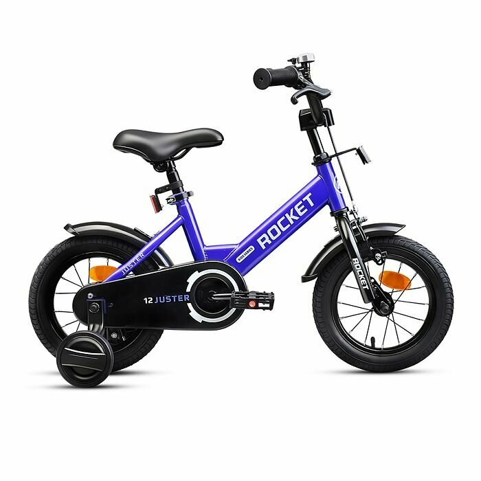 Велосипед Oubaoloon Rocket Juster, диаметр колес 12", фиолетовый 12. JUSTER. VOT.26