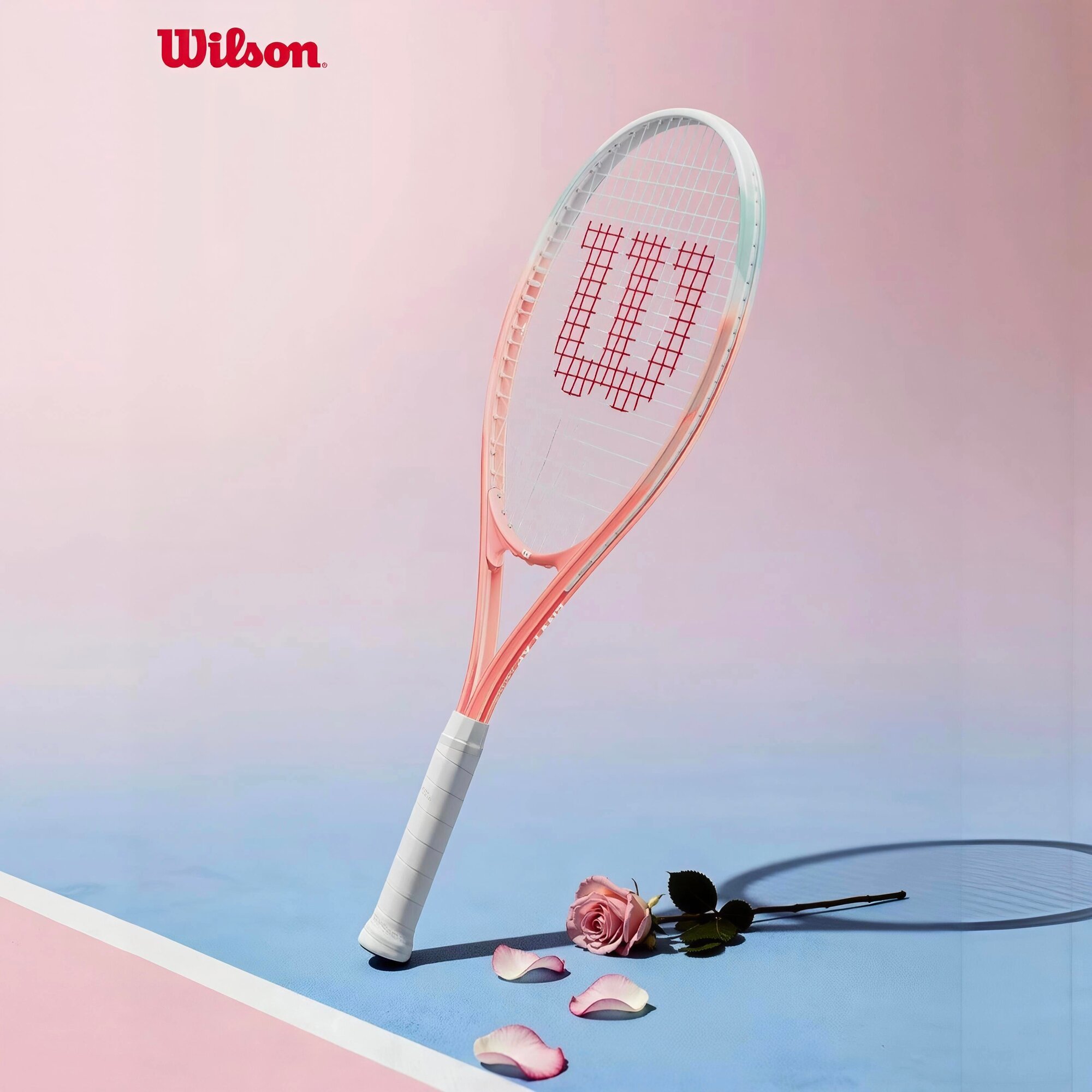 Теннисная ракетка Wilson ENVY XP LITE 112 | Легкий сплав | Амортизационная ручка | Для начинающих (Ручка 2, со струнами)