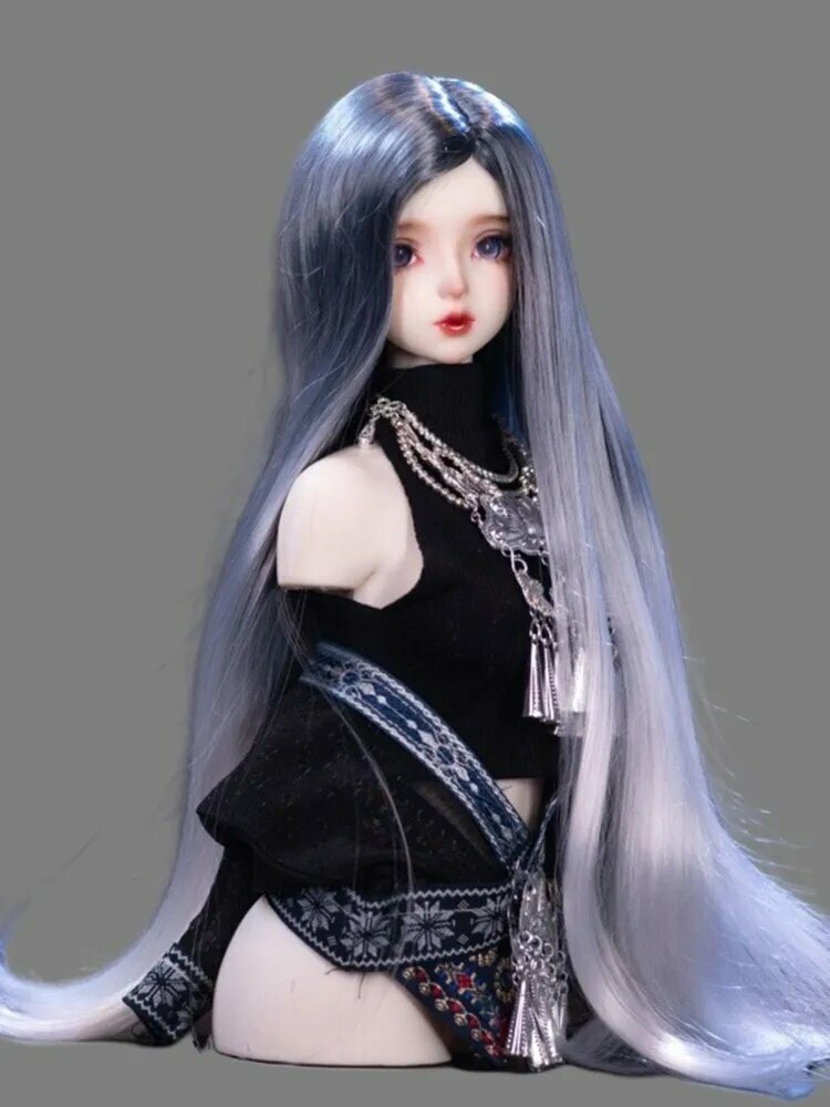 1/3 1/4 1/6 BJD Волосы куклы Длинные волосы, Парик для куклы BJD SD, сменные волосы для коллекционных кукол