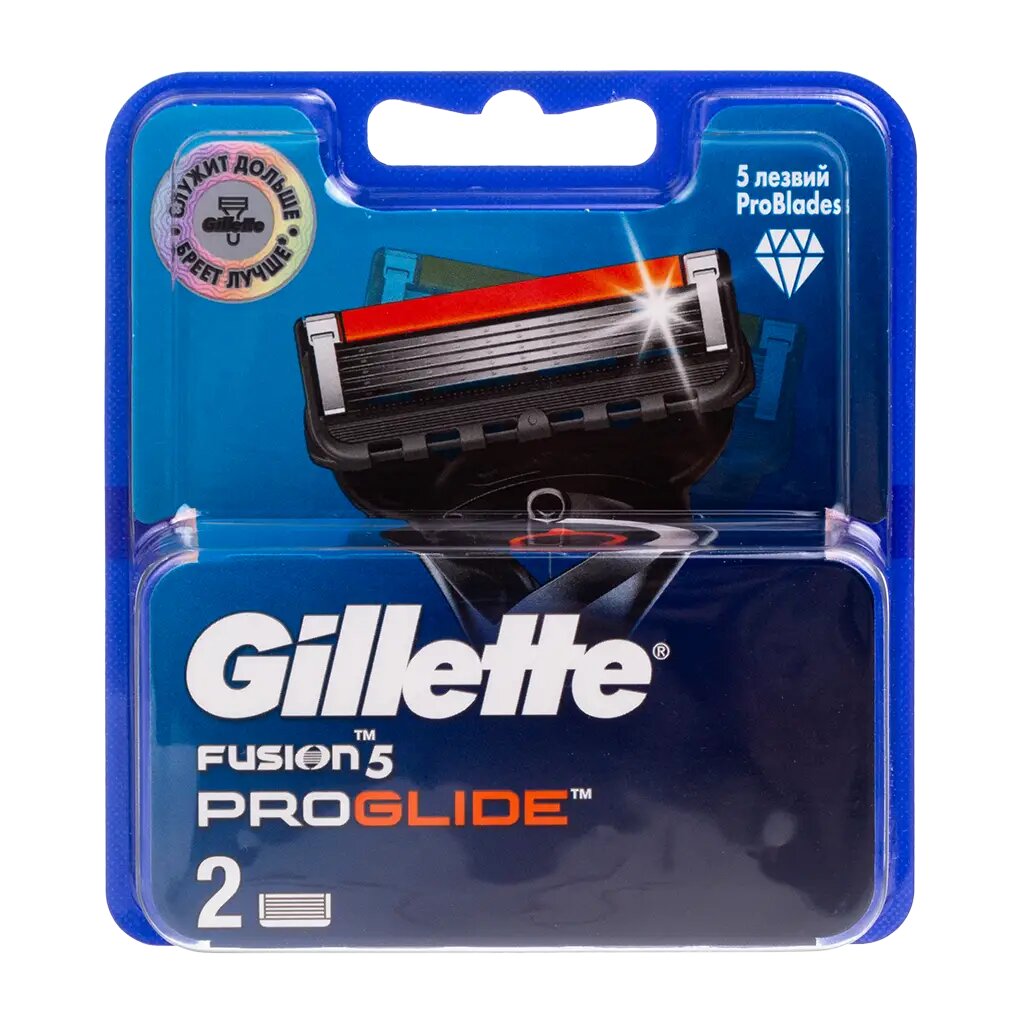 Gillette Fusion ProGlide Сменные кассеты 2 шт