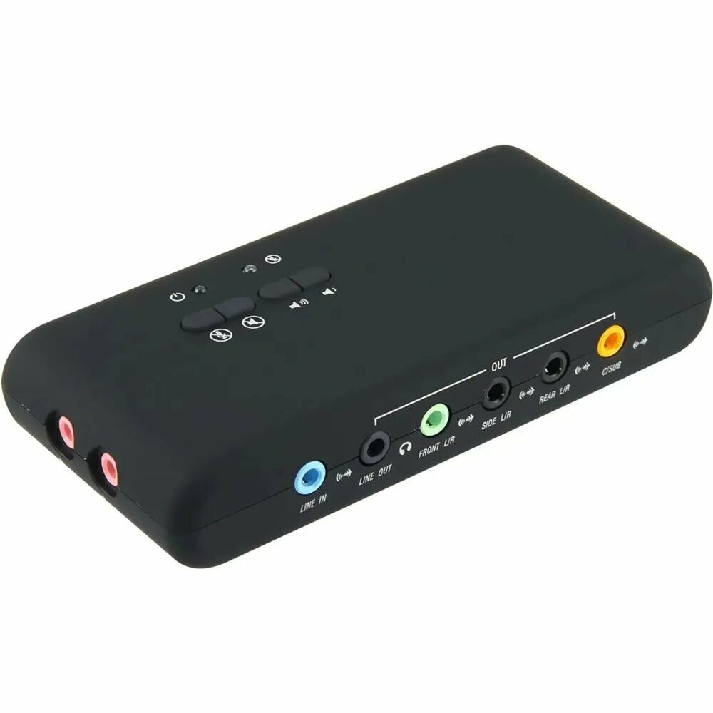 ( C Z) USB Аудио Адаптер 7.1 Звуковая Карта 8-Канальный Выход ЦАП