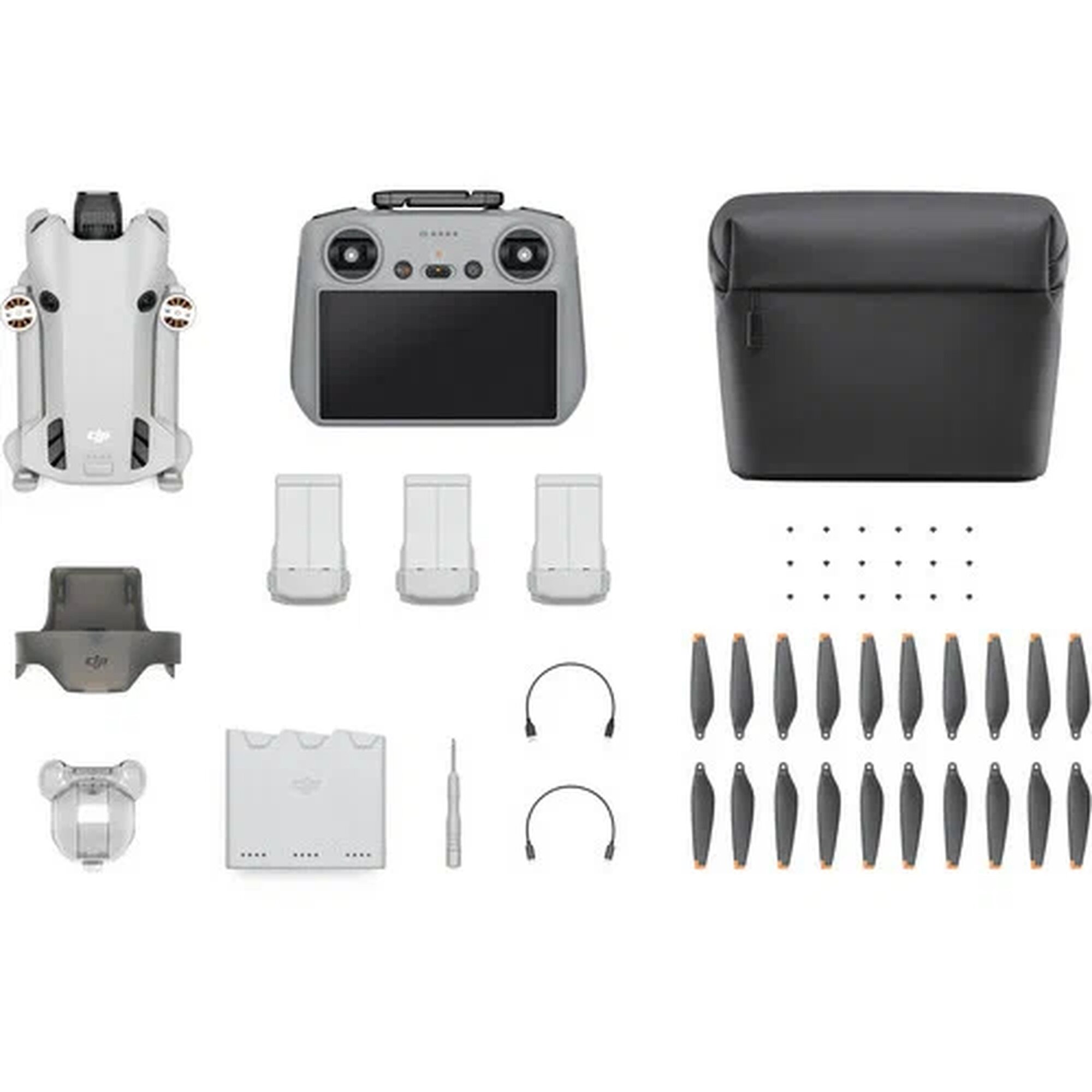 Квадрокоптер DJI Mini 4 pro combo plus RC2, время полета до 45 мин.