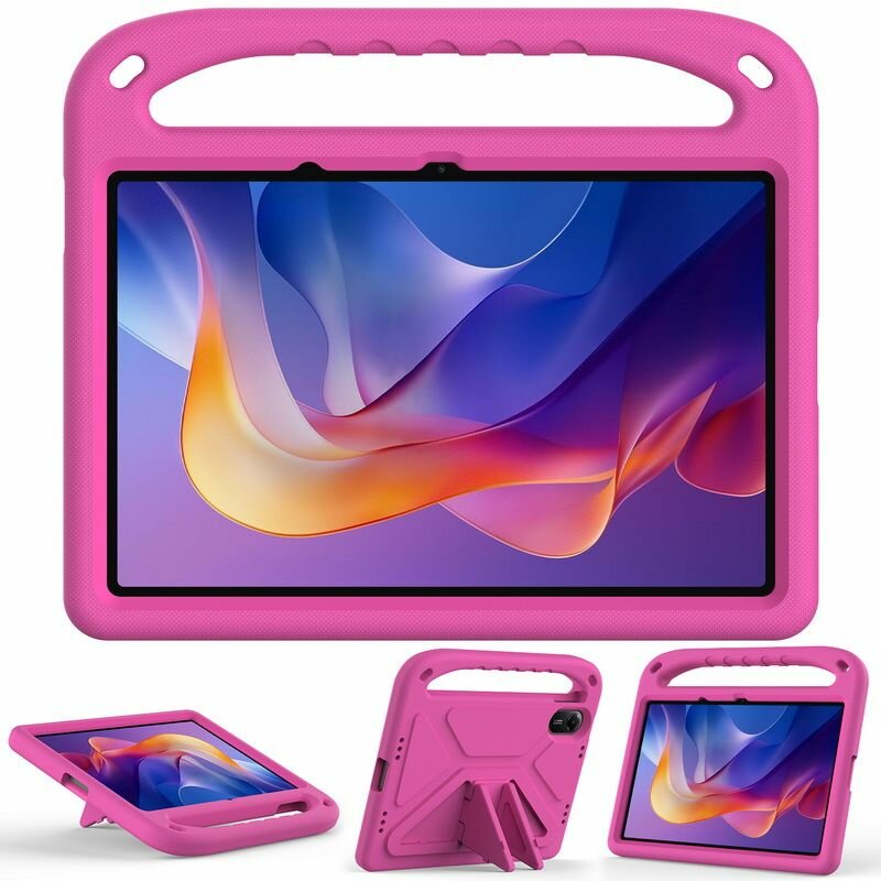 Чехол для планшета Kids Case, совместимый с Xiaomi Redmi Pad 2 2025 11 дюймов, легкая ударопрочная подставка для ручки, удобный для детей защитный чехол