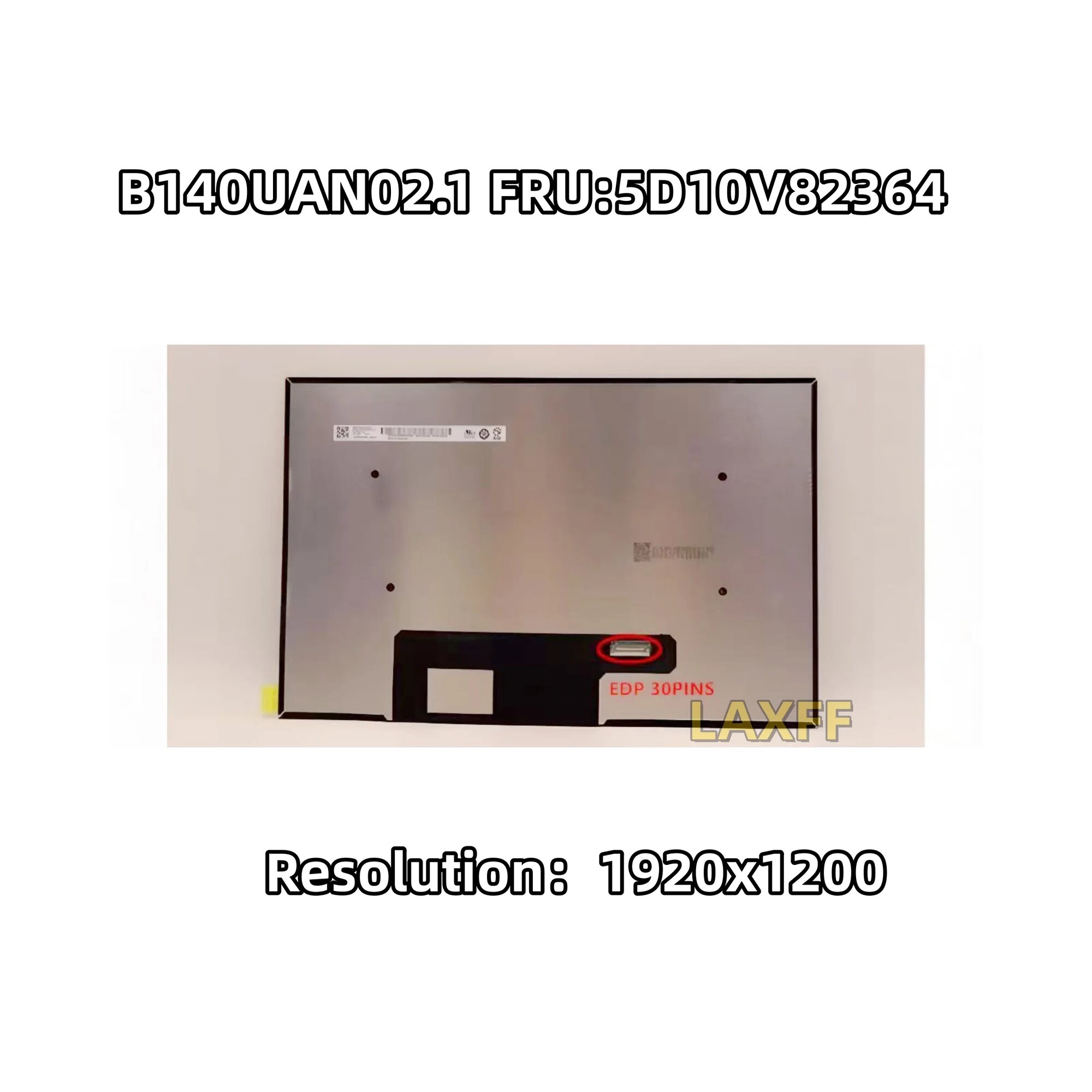 ЖК-экран для ноутбука ZUIDID 14 дюймов B140UAN02.1