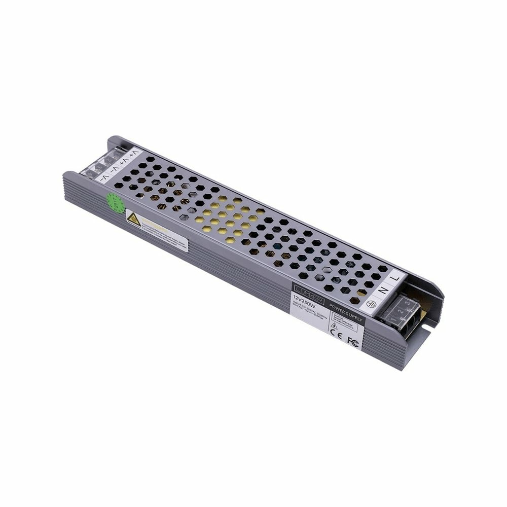 Компактный блок питания SWG в металлическом корпусе, IP20, 250W, 12V YA-250-12 00-00002831
