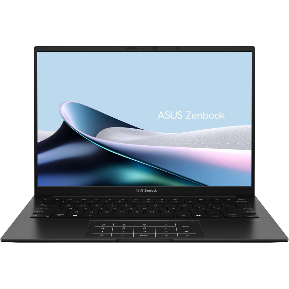 Ноутбук ASUS Zenbook 14 UM3406GA-QD149 AMD Ryzen AI 7 445/32Gb (soldered D5)/SSD1Tb/UMA/14"/OLED/WUXGA/1920x1200/60Hz/NoOS/Jade Black/1.2kg
