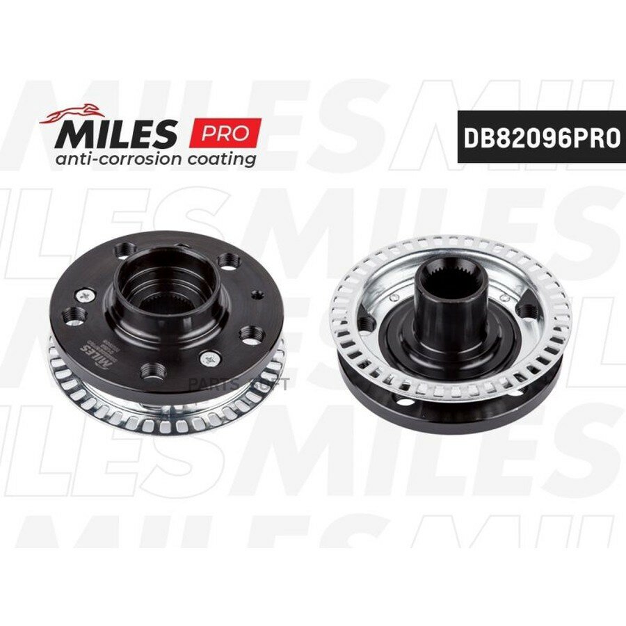 MILES DB82096PRO Ступица колеса задняя +ABS AUDI A3/TT/SKODA OCTAVIA/VW GOLF/JETTA 97-10. ()
