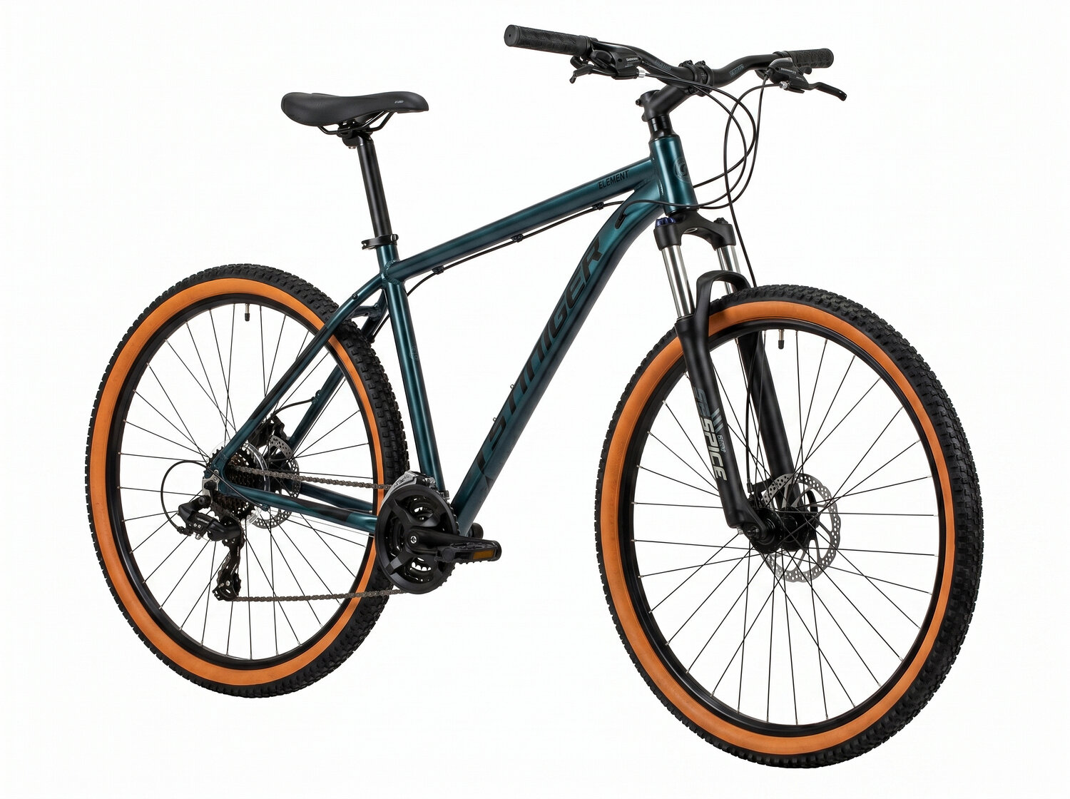 Велосипед Stinger MTB Spice, мужской, пружинно-масляный амортизатор, дисковый тормоз