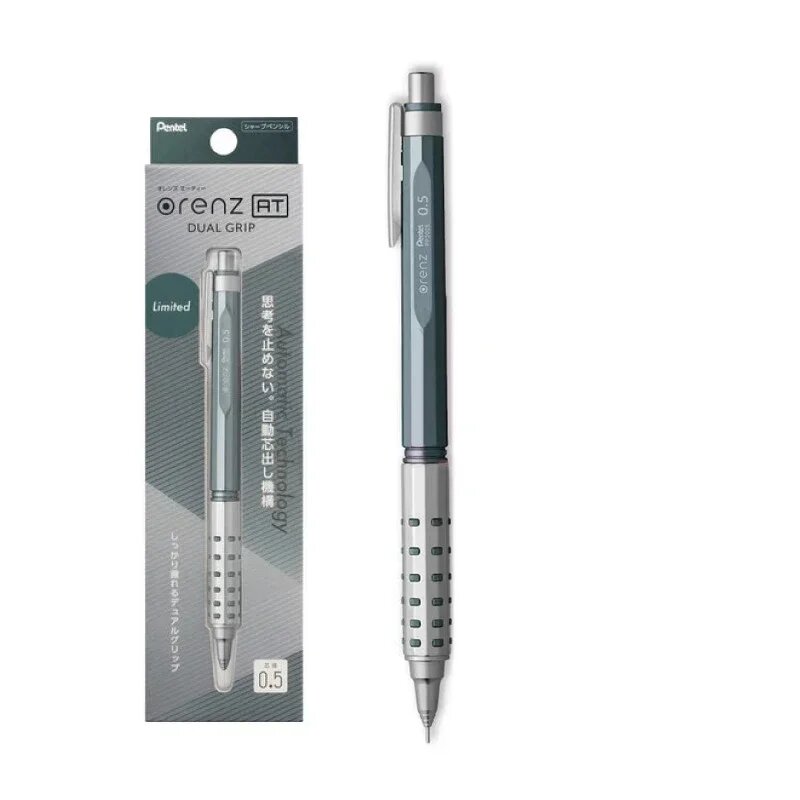 Pentel Orenz AT Dual Grip, 0.5 мм, Cobalt green