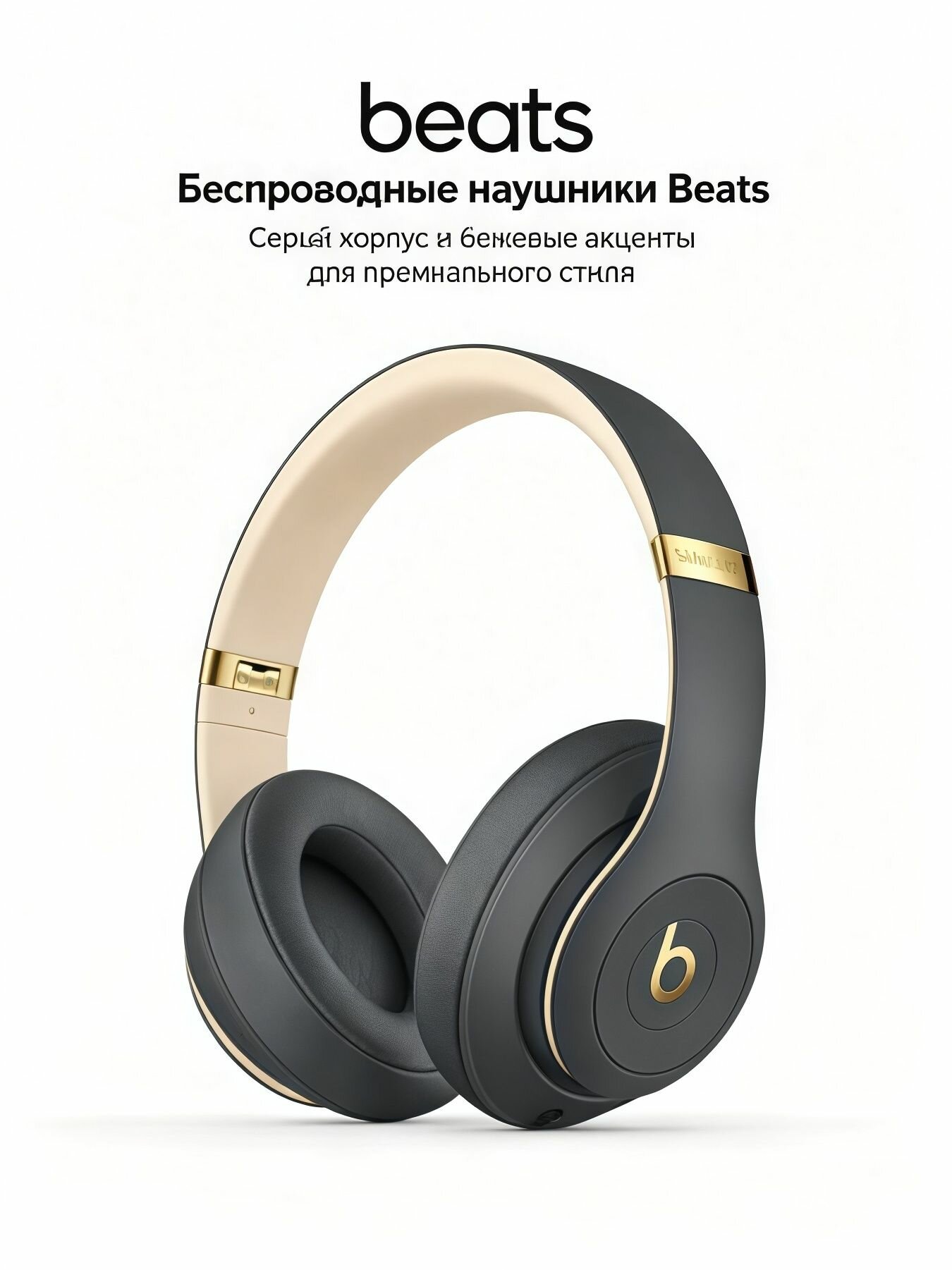 Beats Studio3 Wireless беспроводные наушники с функцией шумоподавления для игр и прослушивания музыки