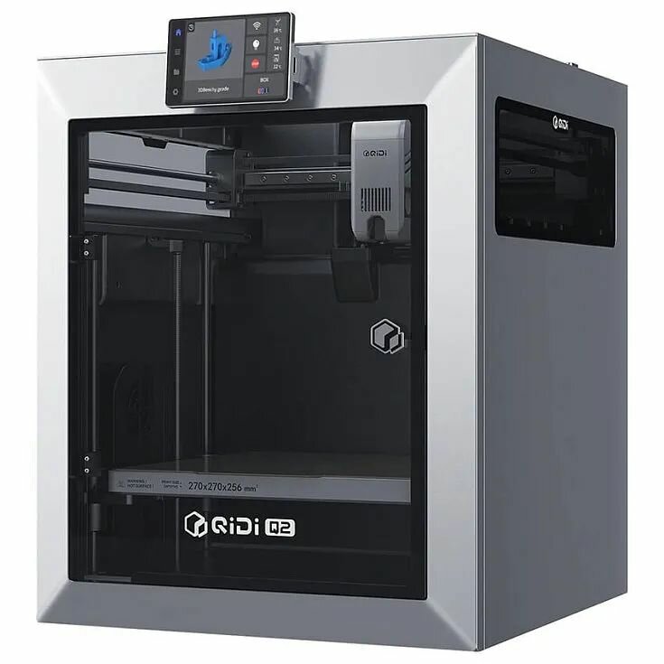 3D принтер QIDI Q2, FDM, 270х270х256 мм, скорость печати 600мм/с, автовыравнивание, Wi-FI — фото 1