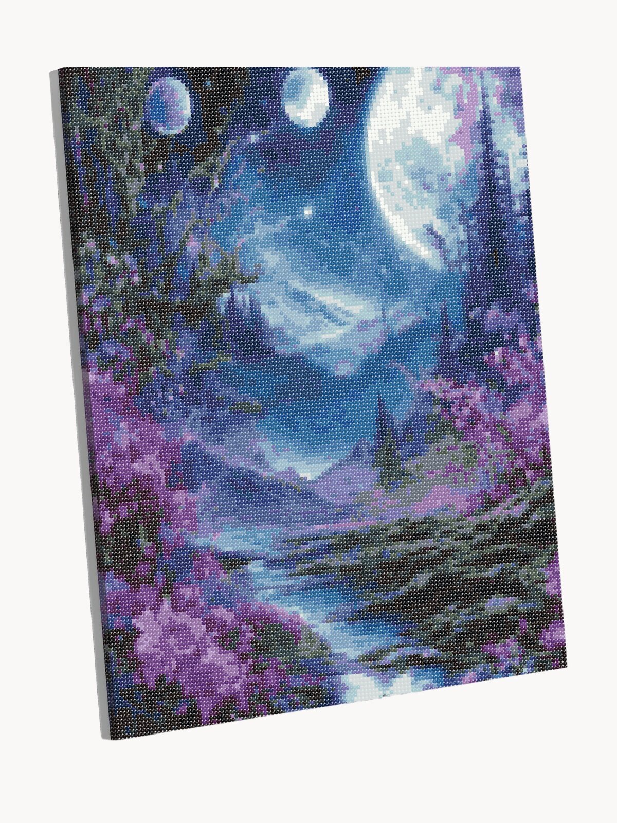 Алмазная мозаика 40х50 на подрамнике картина стразами алмазная вышивка пейзаж