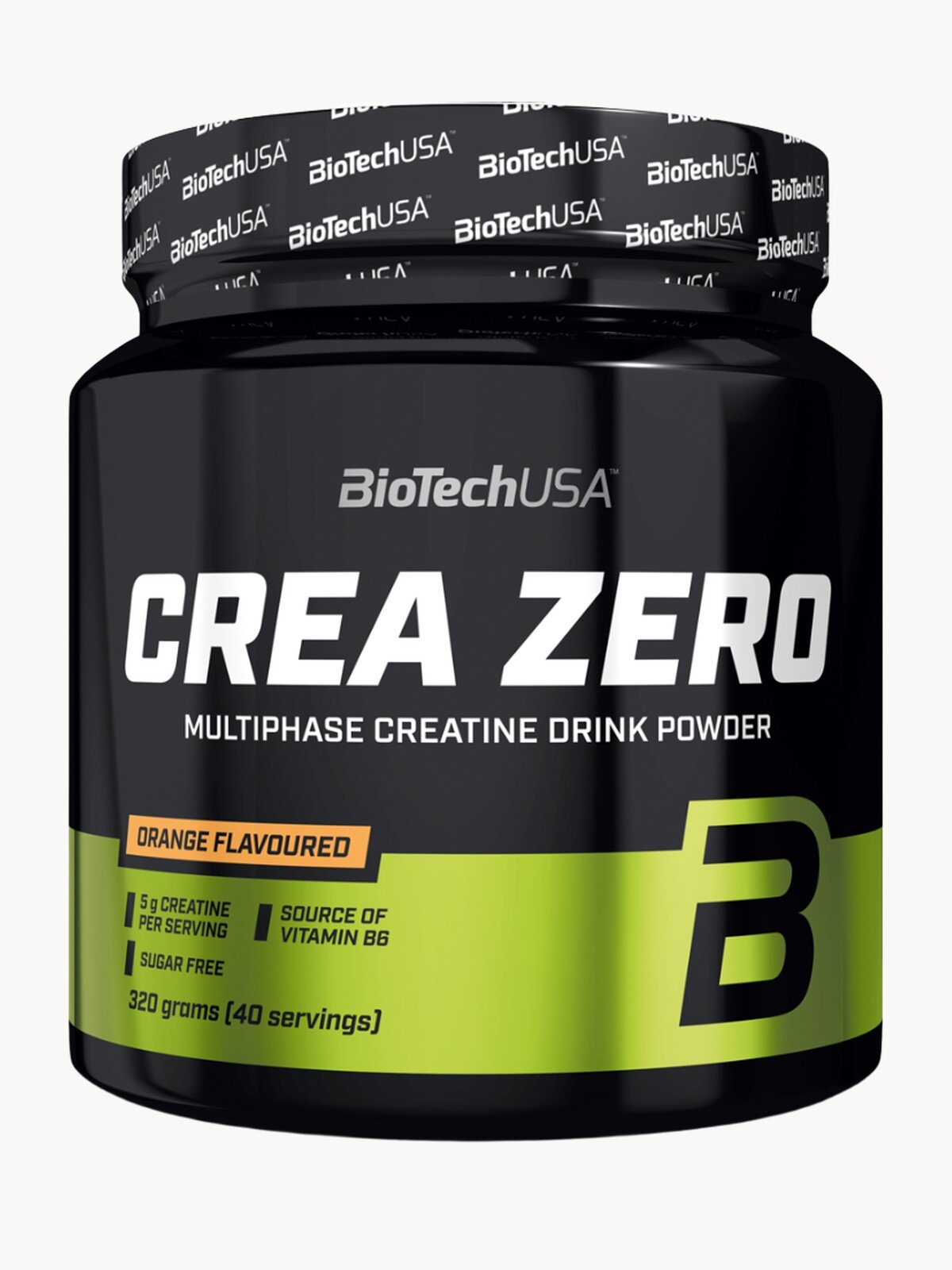 Креатин / креатиновый комплекс / BioTechUSA Crea Zero / 320 г - апельсин