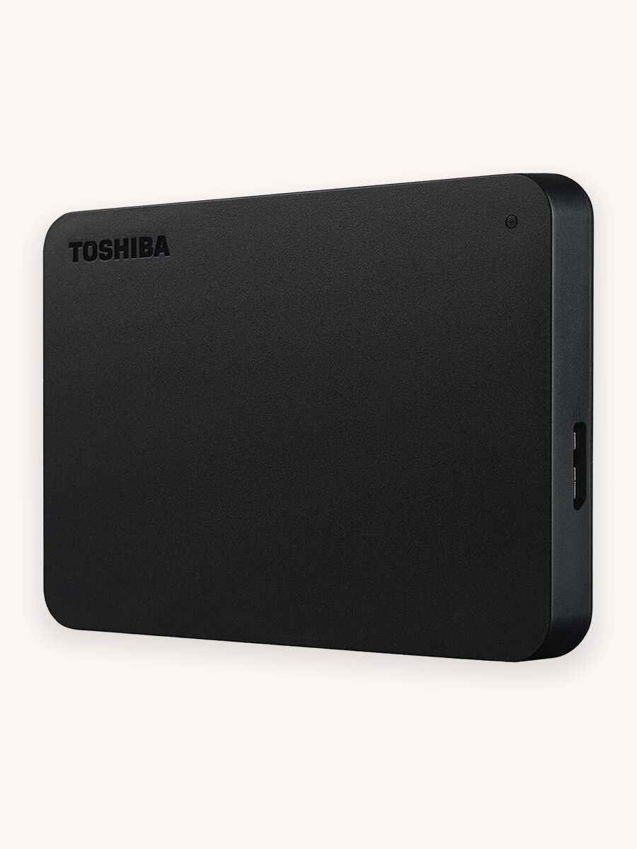 1 ТБ Внешний HDD Toshiba Canvio Basics, USB 3.0, 5400 rpm, черный