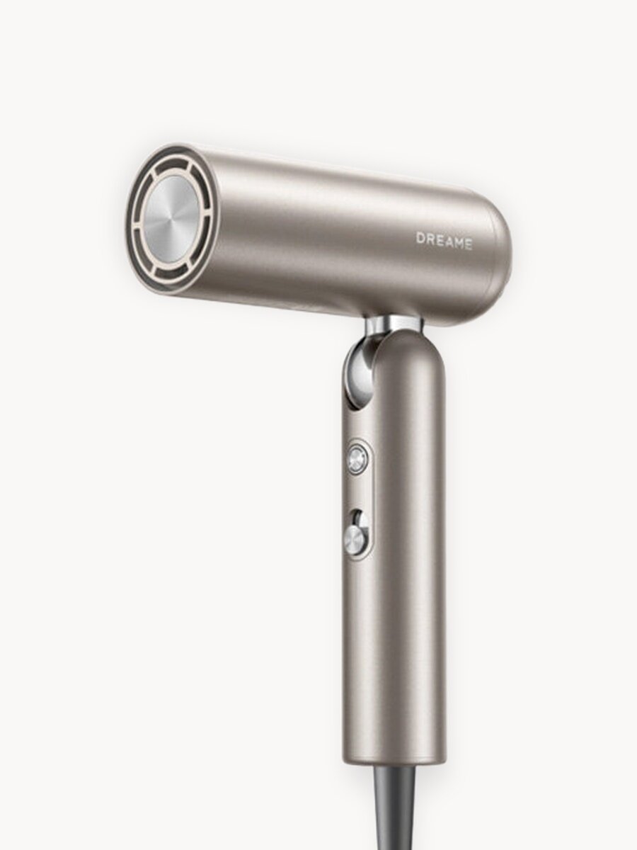 Фен-стайлер Dreame Pocket Gold AHD51, складной, дорожный, мощность 1300Вт, золотой