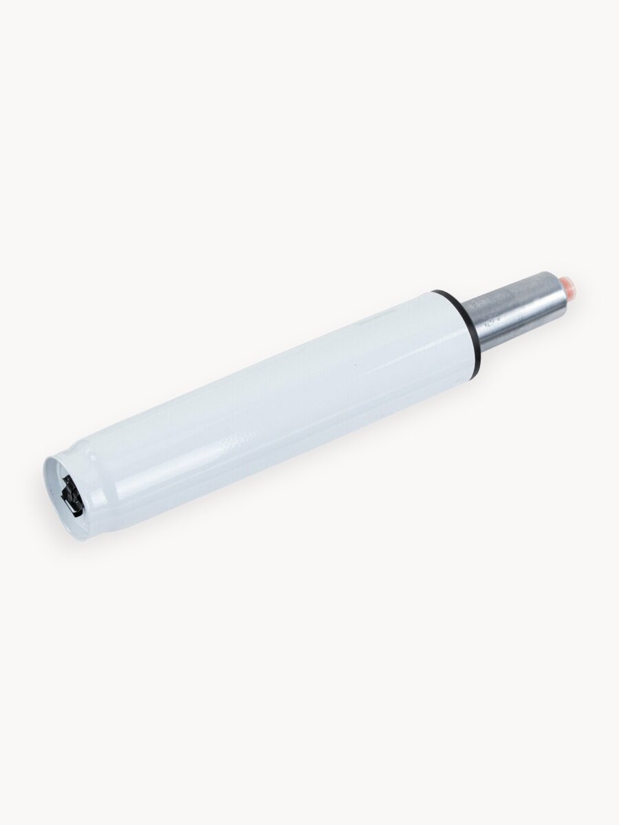 Газлифт для кресла компьютерного офисного игрового класс 2 стандартный, длина в открытом виде 413 мм, диаметр 50 мм, белый, Brabix A-140, 533080