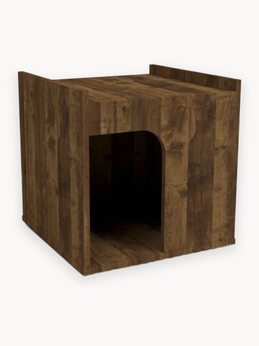 Домик для кошки и собак мелких пород, конура, лежанка, Будка домашняя, 45х45 см