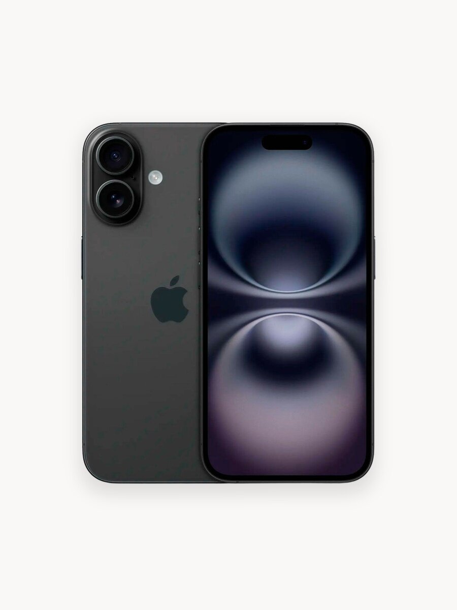 Смартфон Apple iPhone 16 512Gb Black (черный), только eSIM