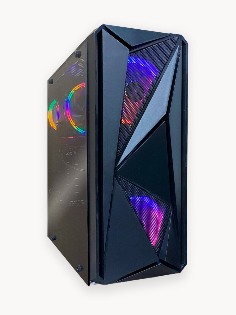 Игровой компьютер Системный блок ПК Relotech AMD Ryzen 5 2600 Nvidia 5060 8GB 16 GB SSD 1TB