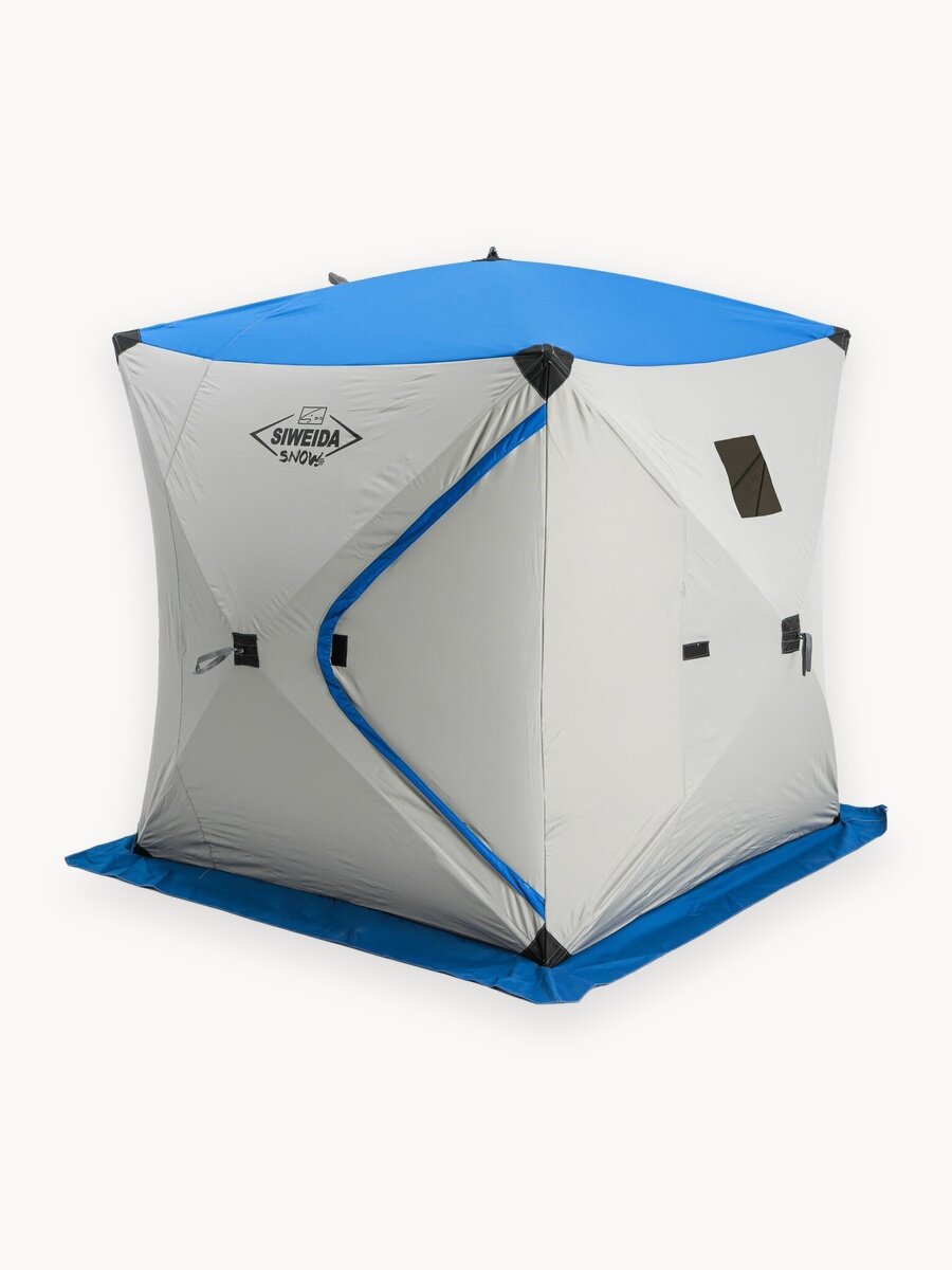 Палатка зимняя куб SIWEIDA SNOW однослойная 190х190х220