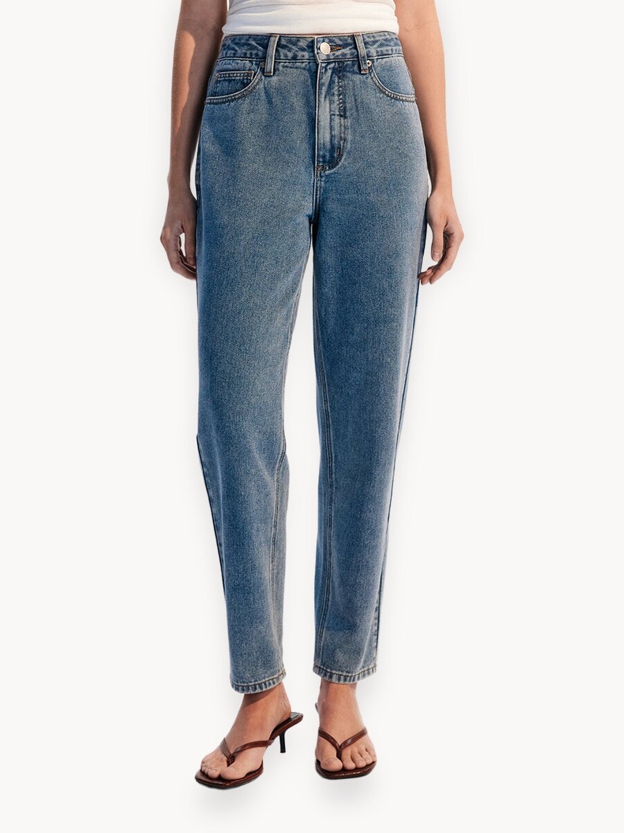 Джинсы мом Basic 