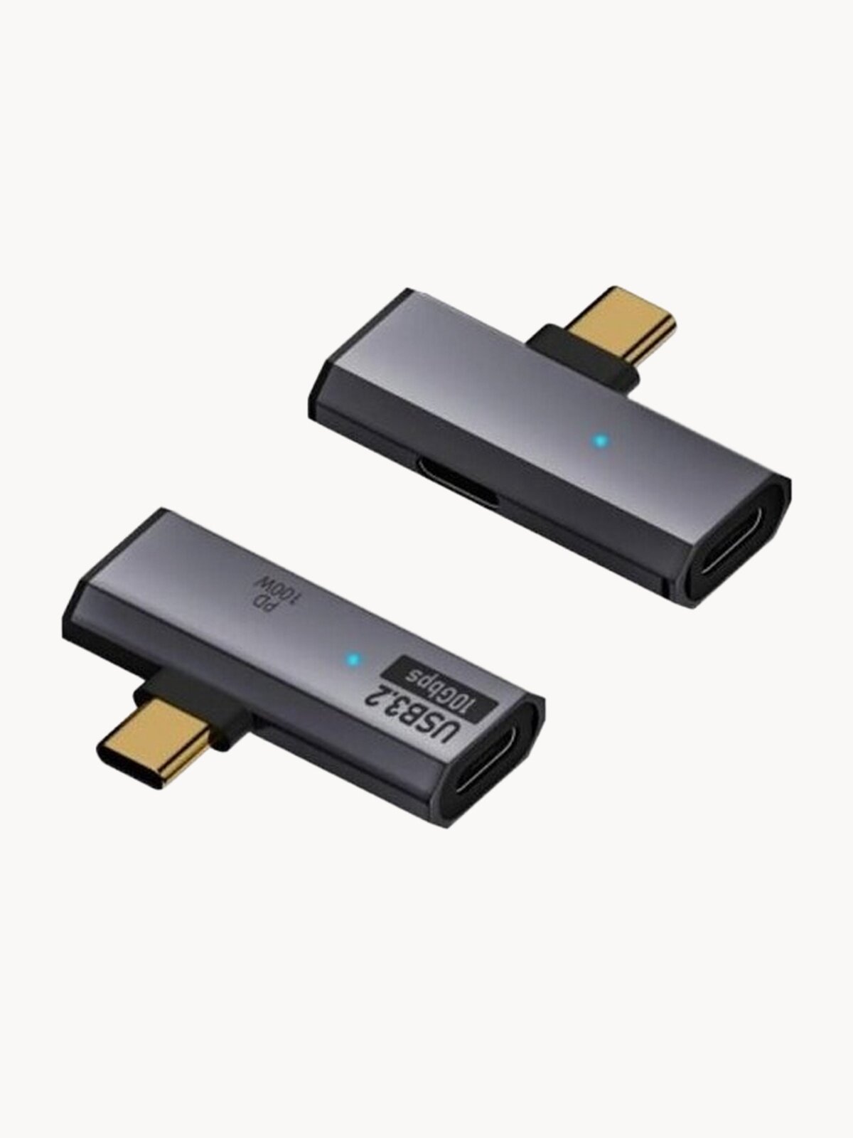 Адаптер Ks-is KS-854C USB-C 2 в 1 USB-C, PD