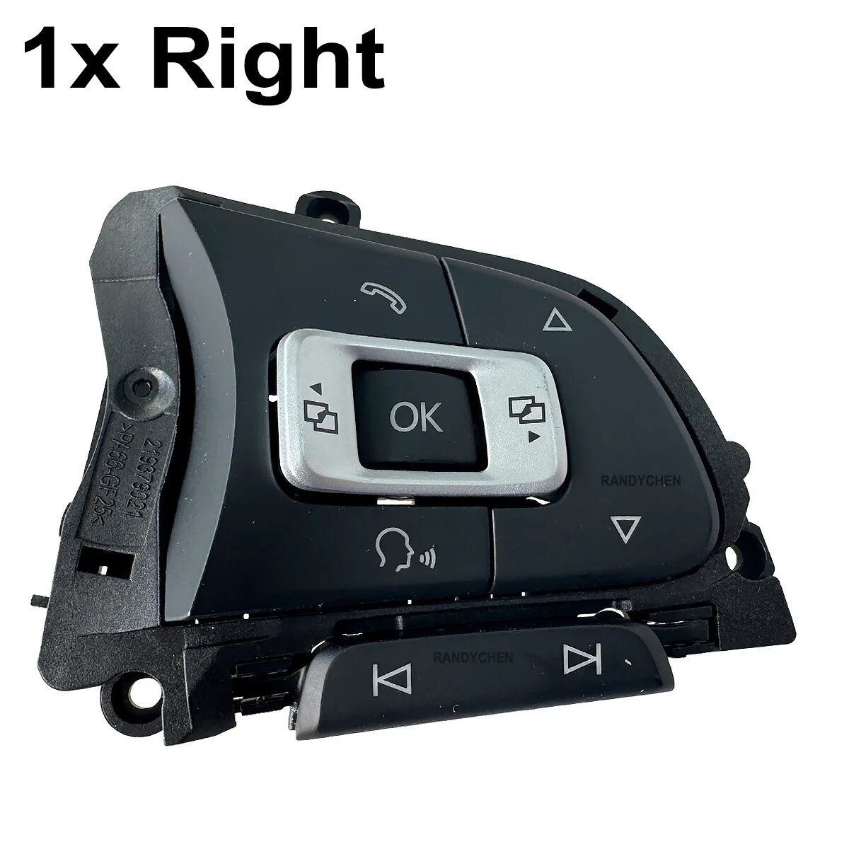 Крышка кнопки переключения руля VW Golf 7 Right-1PC