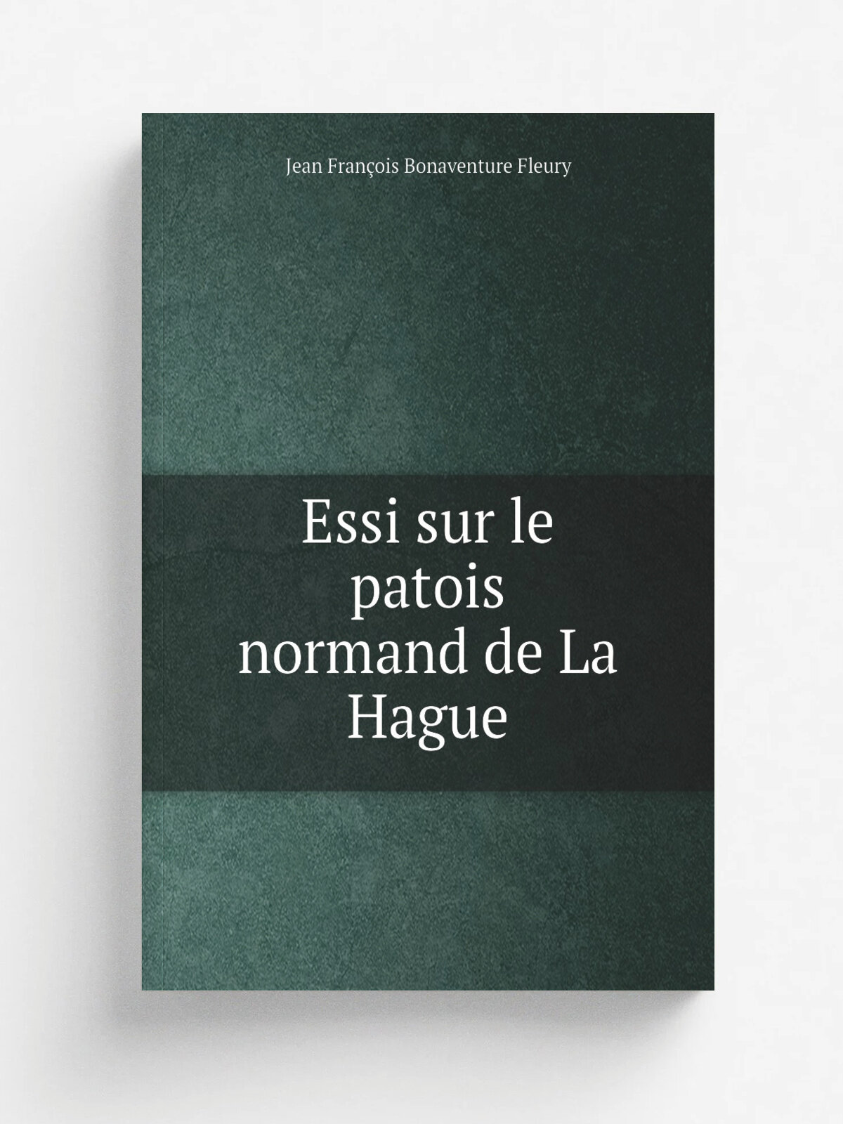 Essi sur le patois normand de La Hague | Jean Fran.ois Bonaventure Fleury | 1886 | Paris Maisonneuve freres et C. Leclerc | Репринт