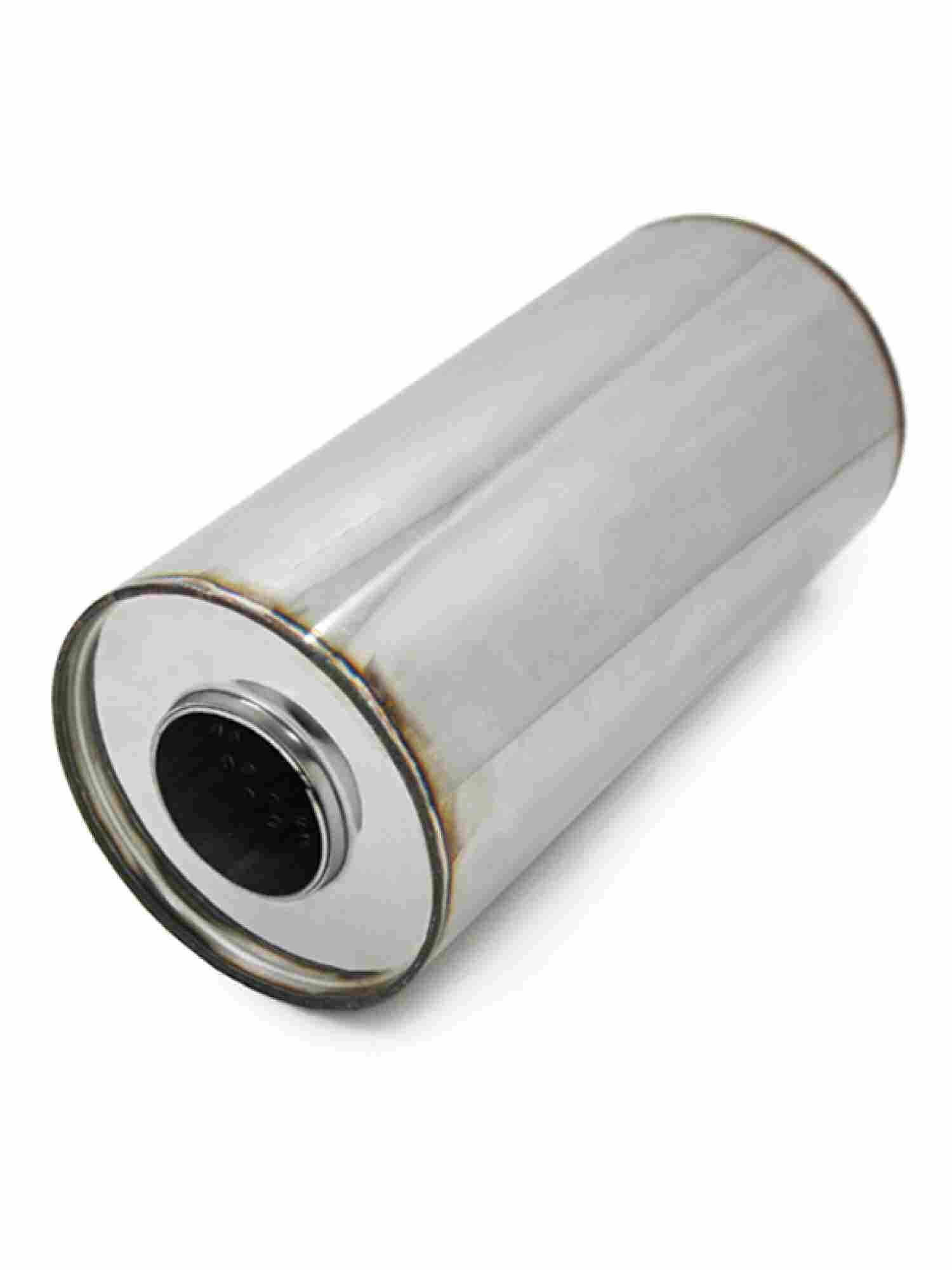 Резонатор «belais» круглый Ø120 мм, длина 400 мм, труба Ø51 мм (нержавеющая сталь) belais #18271