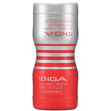 Tenga Dual Sentation Cup Мастурбатор имитирующий анально-вагинальный секс