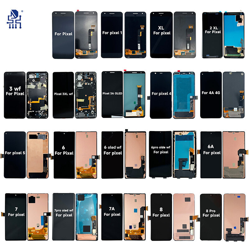 Экран для Google Pixel 6Pro, черный, оригинальный