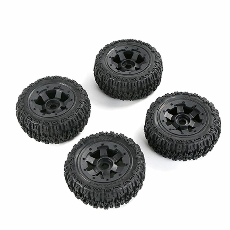 Внедорожные Шины Для 1/5 BAHA ROVAN KM BAJA 5T/5SC/5FT Rc Car Toys Parts, Black