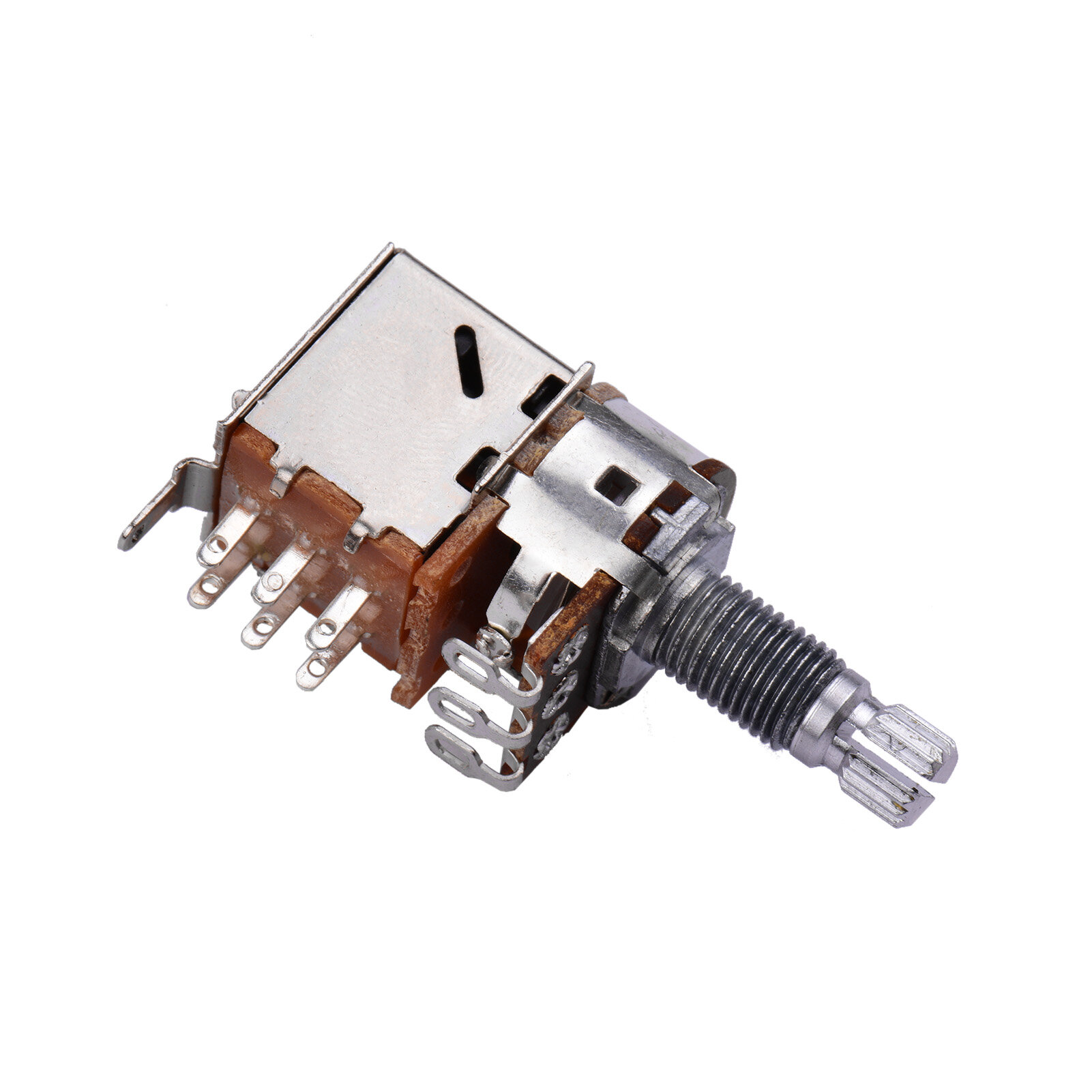 Электрогитара бас потенциометр Push Pull громкость тон переключатель потенциометры 2 шт