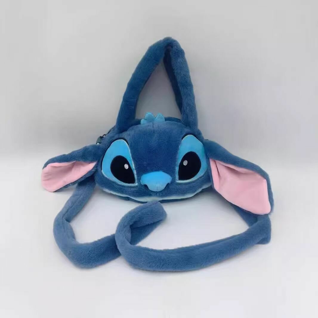 Короткий плюшевый рюкзак-сумка Stitch Series