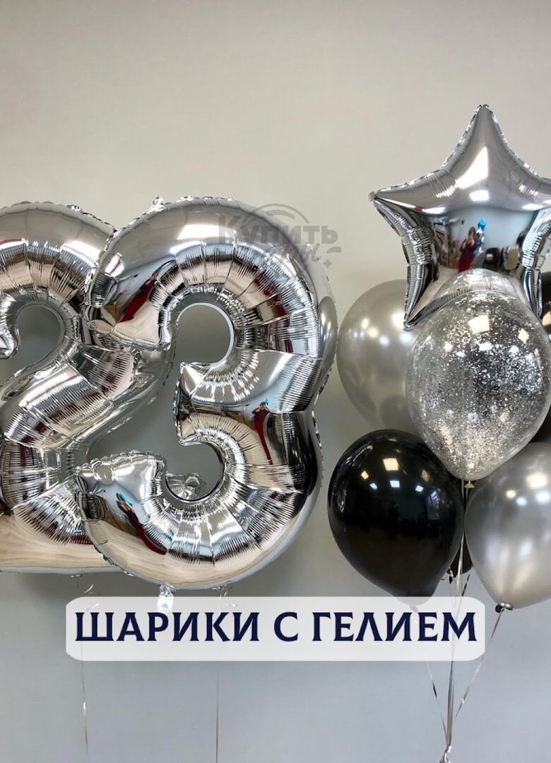 Воздушные шары с гелием, шарики воздушные "Для мужчины" №1174