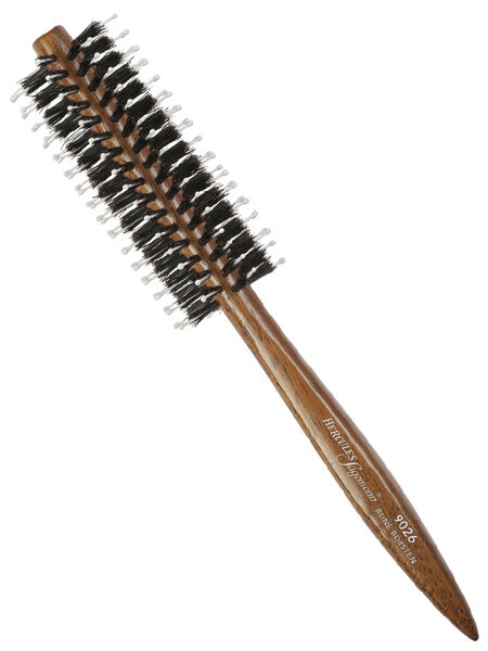 Брашинг для волос натуральная щетина полиамидные штифты размер 35/46 мм