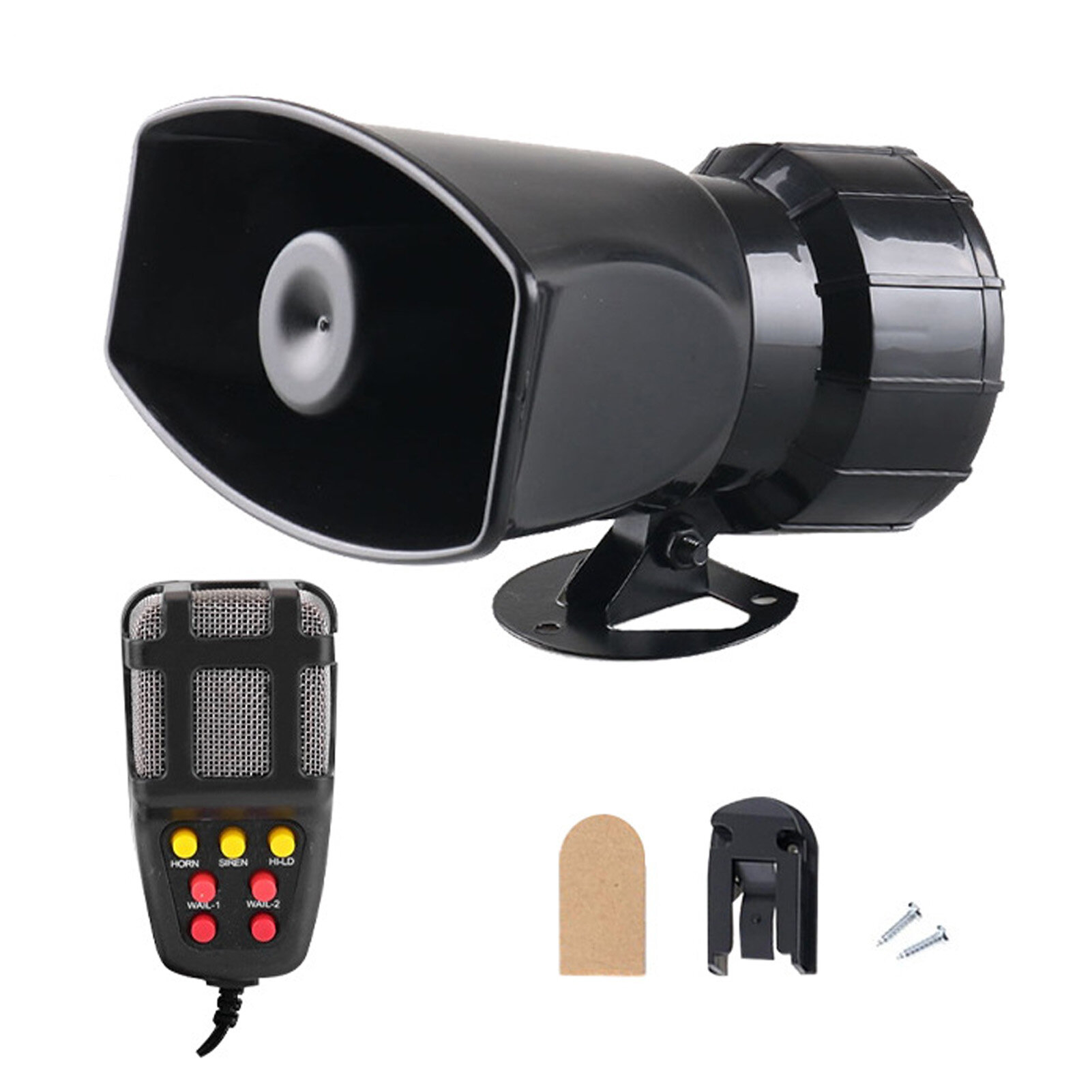 Сигнализация с 7 тонами, громкий и чистый звук, беспроводной динамик 12 В для автомобилей, грузовиков, автофургонов и лодок