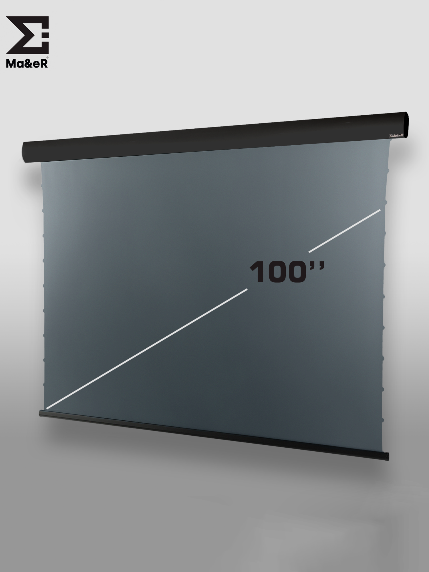 ALR Black Diamond 100" 16:9 Экран моторизированный настенно-потолочный для проекторов