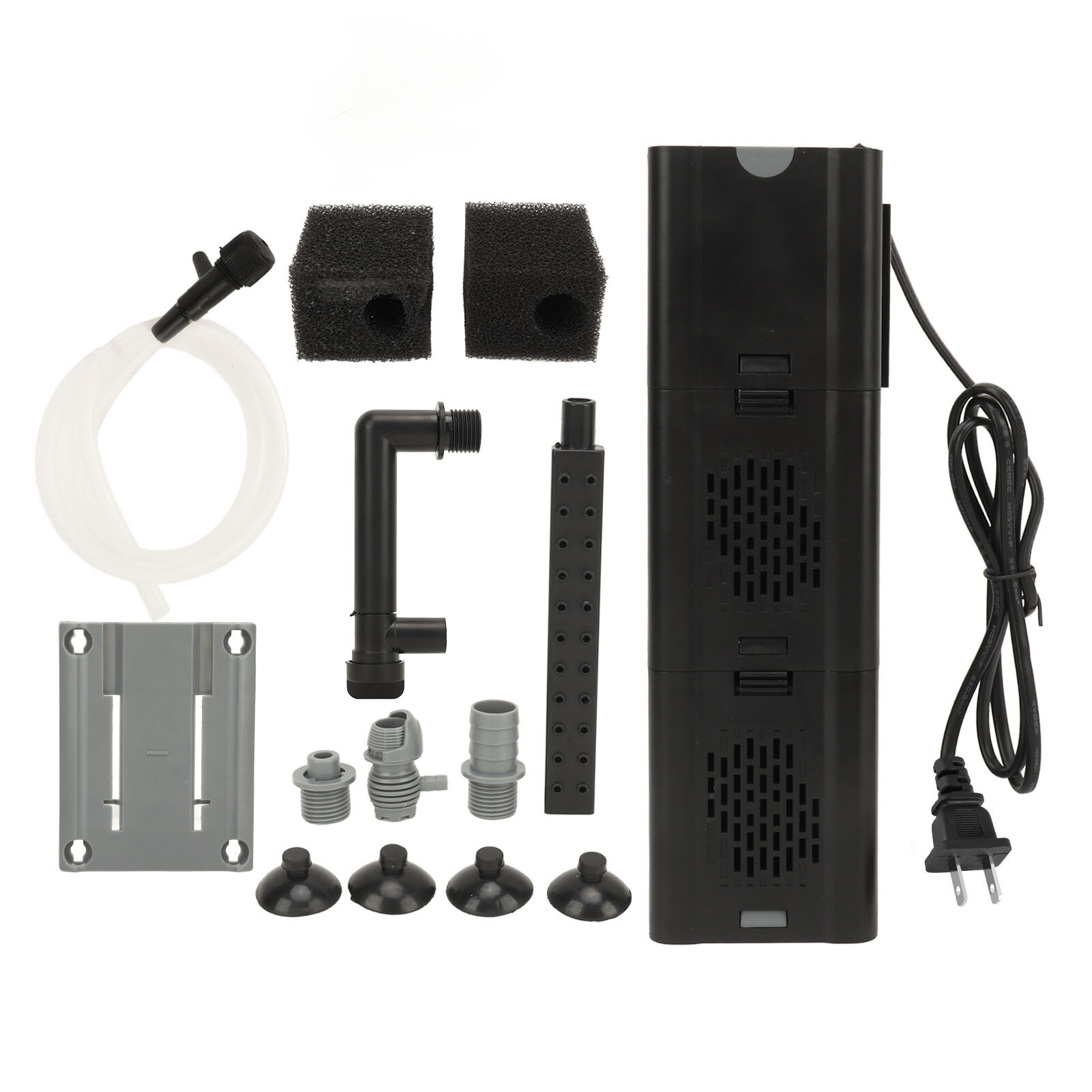 Фильтр для аквариума 30 Вт, 3 режима, регулируемый, 1800 л в час, внутренний фильтр для аквариума с подъемом 5,9 фута для аквариума от 250 до 350 л, вилка стандарта США, 110 В