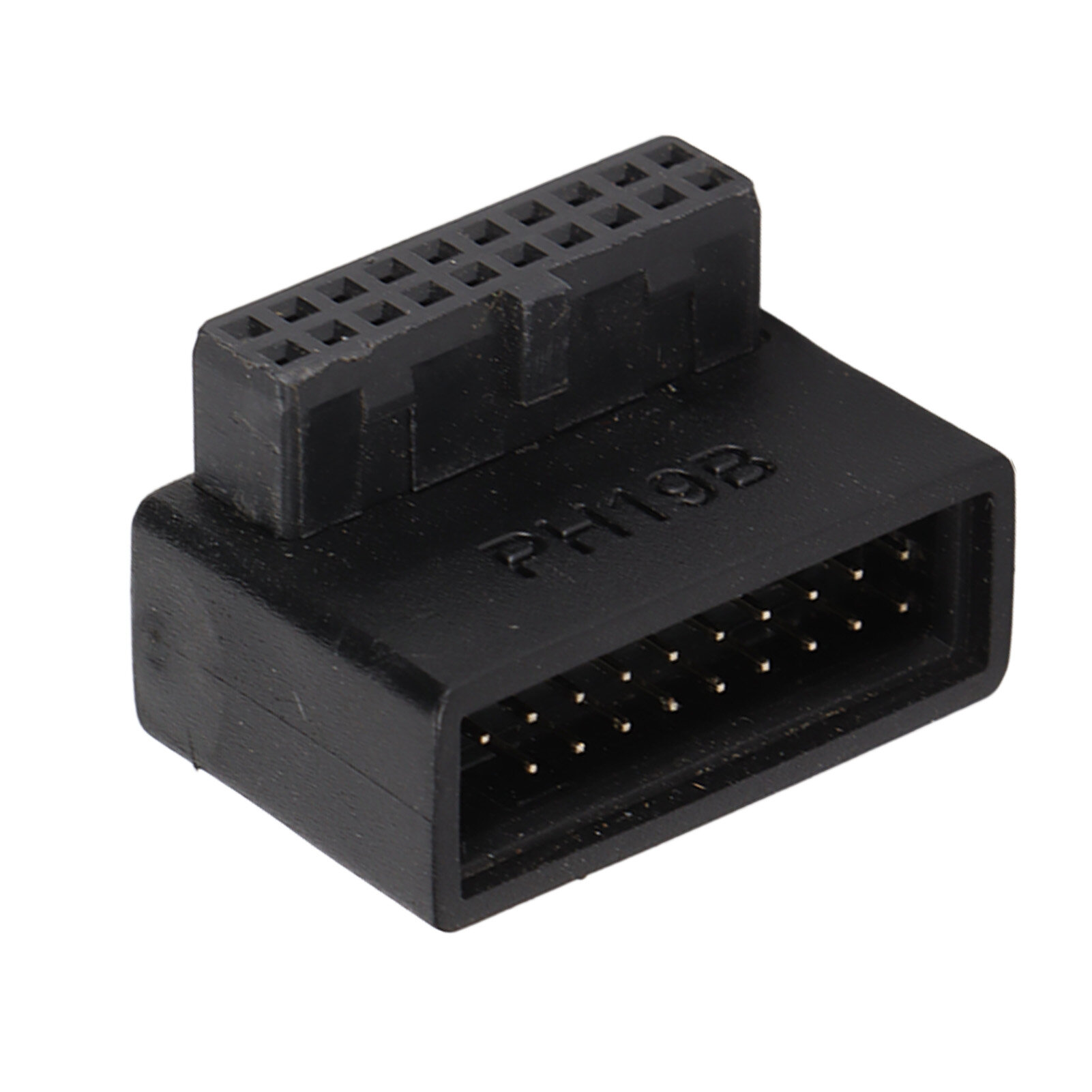 USB 3.0 90° адаптер, многослойная печатная плата, простая установка, 19/20-контактный адаптер питания PH19B