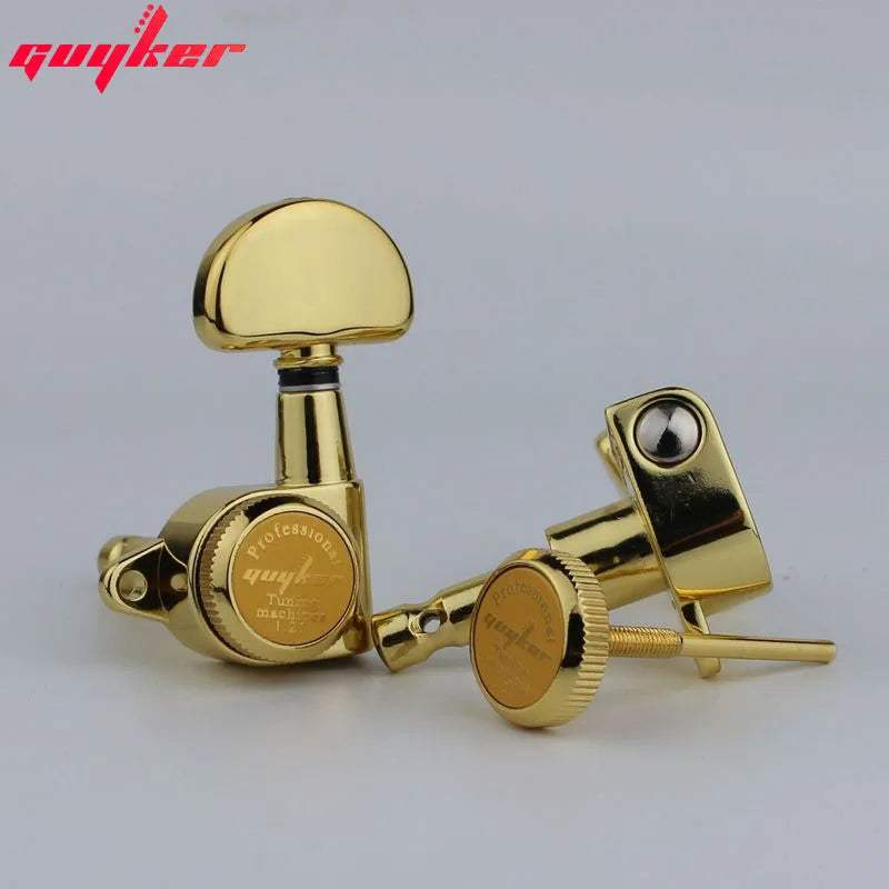 Колки 3+3 локовые Guyker GK-102SP, золото