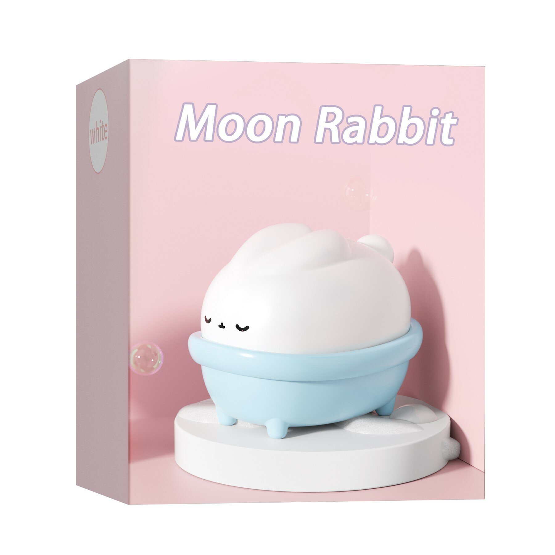 Массажер Chuchen Moonlight Rabbit, женский сосательный прибор, вибрирующее яйцо, управление через приложение, мастурбатор, взрослые секс-игрушки