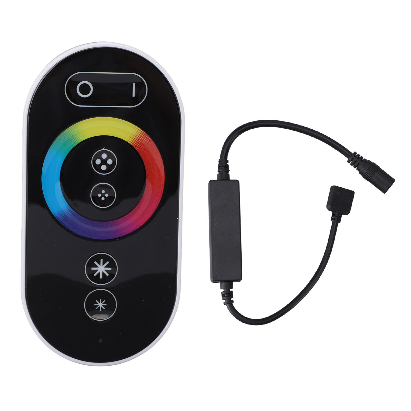 RF Dimmer Controller 6 клавиш Полный сенсорный беспроводной беспроводной светодиодный диммер RGB для стриптизма