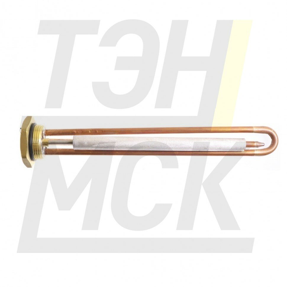 Комплект ТЭН 2,5кВт (2500Вт) RDT, резьбовой 42мм для Ariston, De Luxe, Real, Thermex + прокладка + анод, 20748
